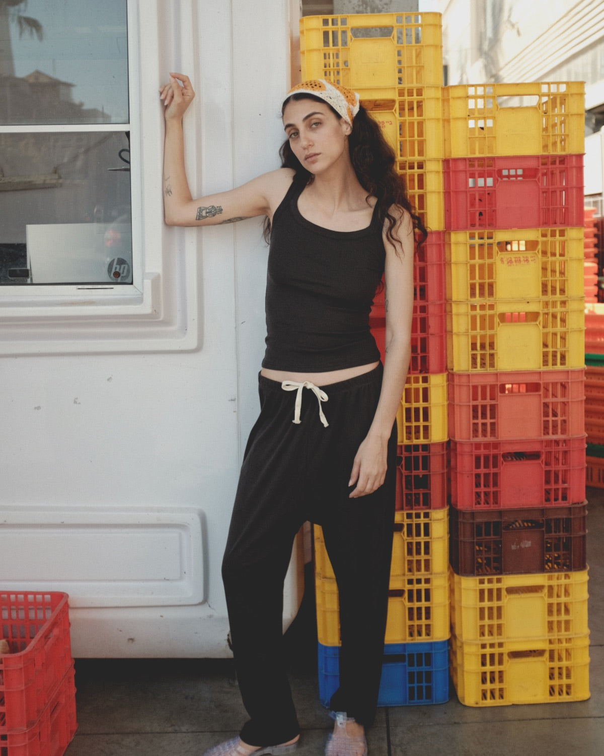 LUNA TANK EASY BLACK – DE BASE